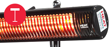 Outdoor Heating, Types of Patio Heaters with 2-Year Warranty