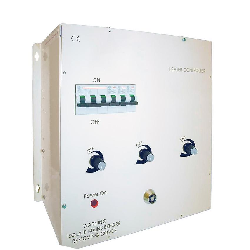 18kW 3-Zone Industrial Infrared Heater Controller